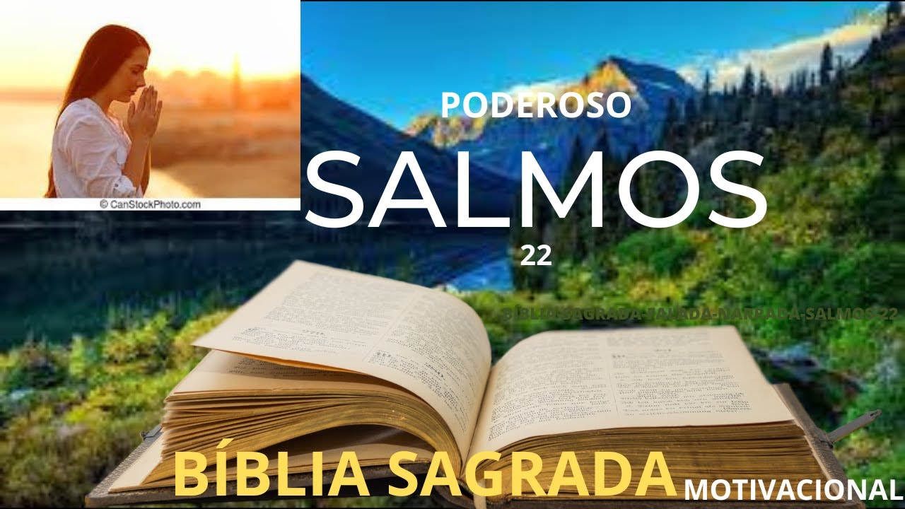 BÍBLIA SAGRADA[FALADA NARRADA]SALMOS 22 - YouTube