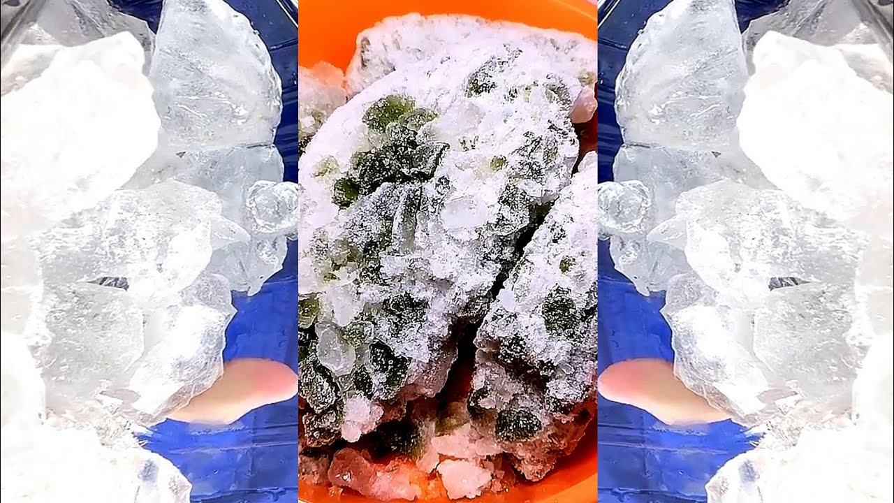 HARD ICE EATING / CRUSHED ICE / CLEAR ICE EATING. ICE EATING - YouTube