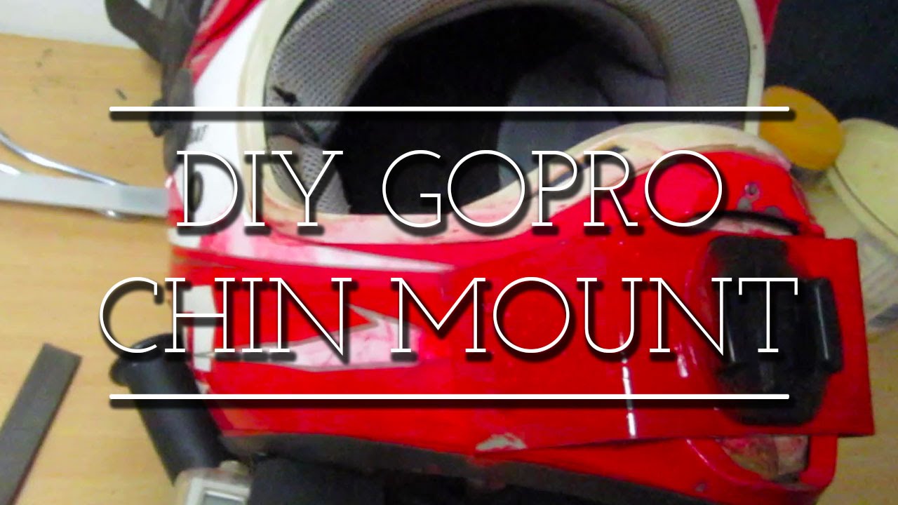 DIY GoPro chin mount!! - YouTube