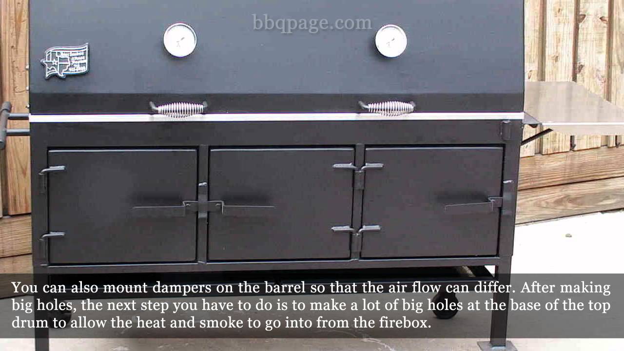 How to Build a Chimney Smoker.flv - YouTube