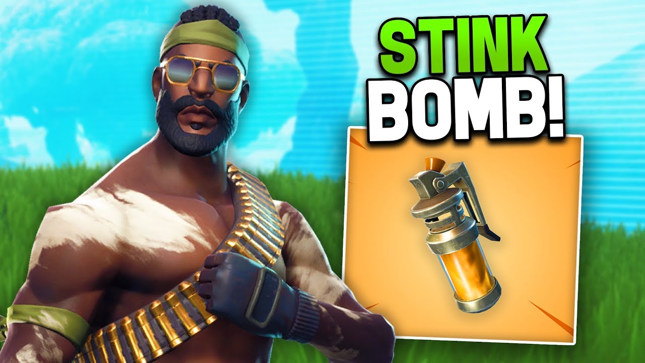 STINK BOMB! *NEW ITEM* Is it Good? | Fortnite: Battle Royale | 240 ...