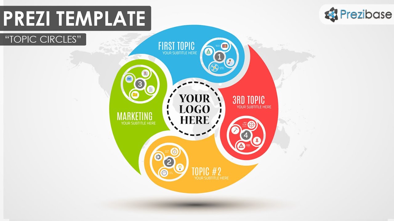 Topic Circles - Prezi Template - YouTube