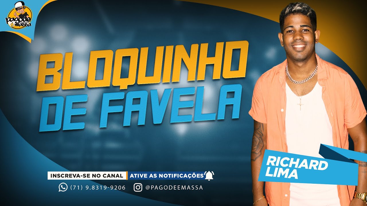 BLOQUINHO DE FAVELA | RICHARD LIMA 2024 - YouTube