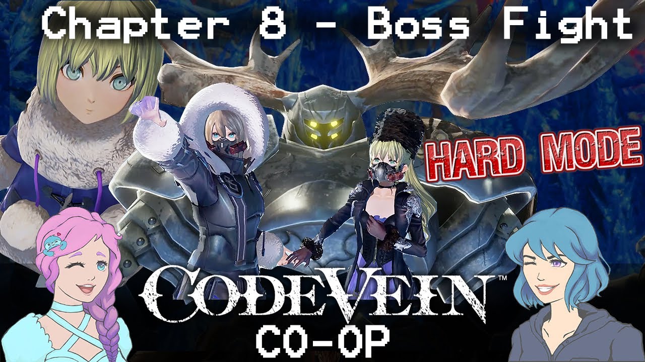 Code Vein CO-OP [Chapter 8] - HARD MODE Boss Fight (Successor of the Breath) - Part 2 - YouTube