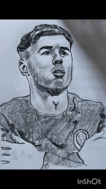 Drawing of Cole Palmer, Subscribe for more creative contents. - YouTube