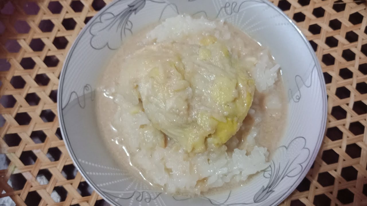 15 June 2020 Bubur Pulut Durian Versi Terengganu Mudah disediakan Lazat ...
