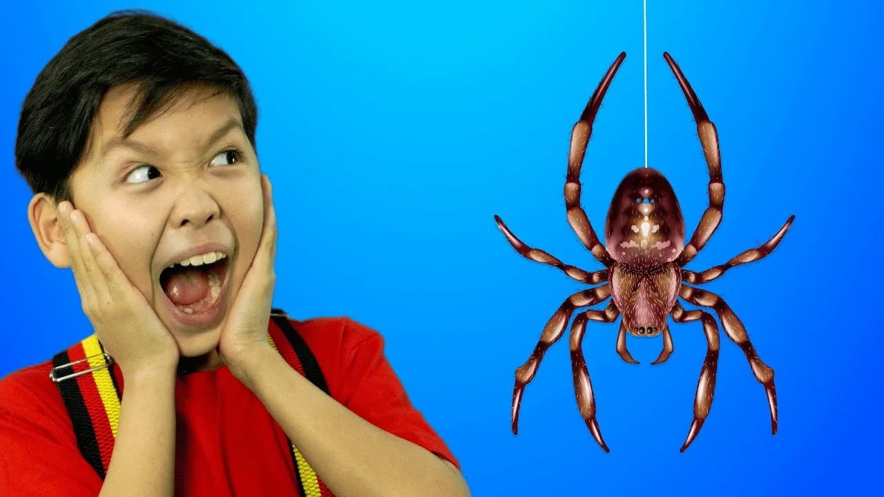 Spooky Itsy Bitsy Spider Surprise | Halloween Nursery Rhyme for Kids ...