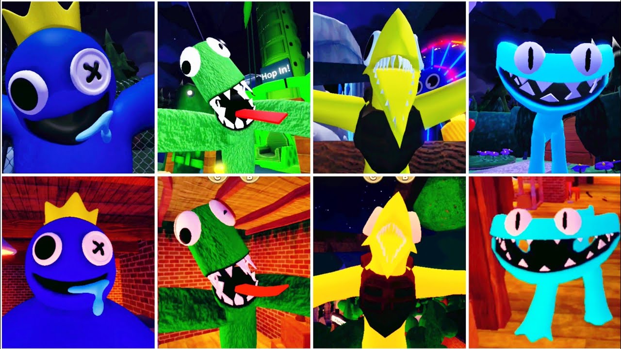 Rainbow Friends 2 Vs Greens House 3 Full Gameplay - YouTube