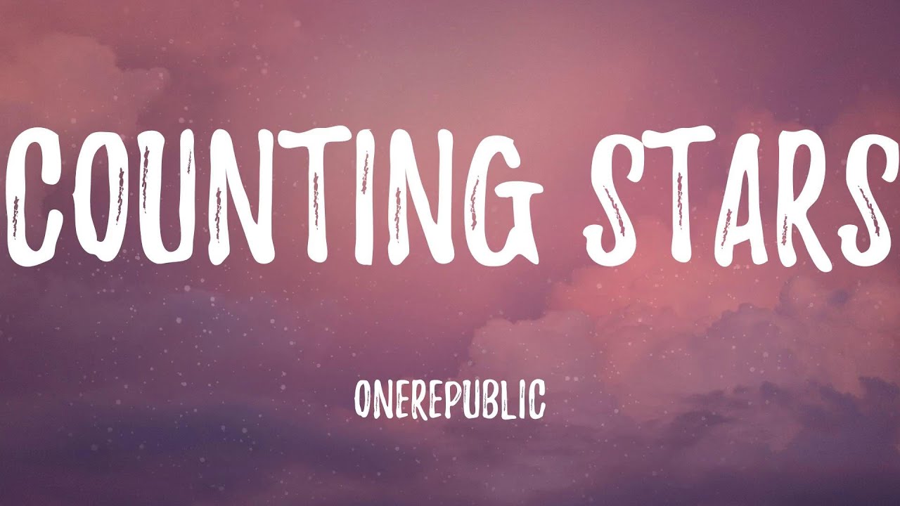 OneRepublic - Counting Stars (Lyric Video) - YouTube
