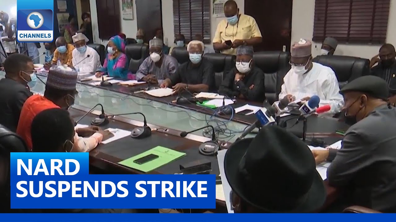NARD Suspends Strike After Ten Days - YouTube