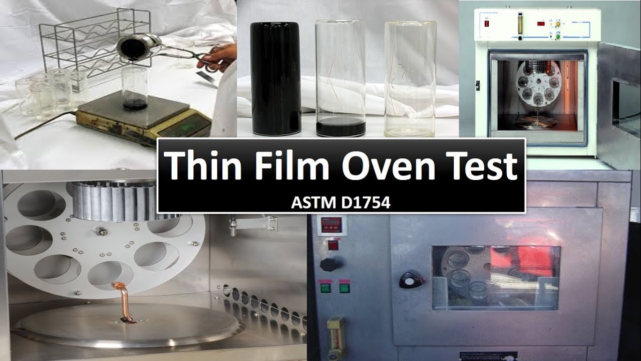 Thin Film Oven Test ASTM D1754 (Urdu/Hindi) ||#MaawaWorld|| - YouTube
