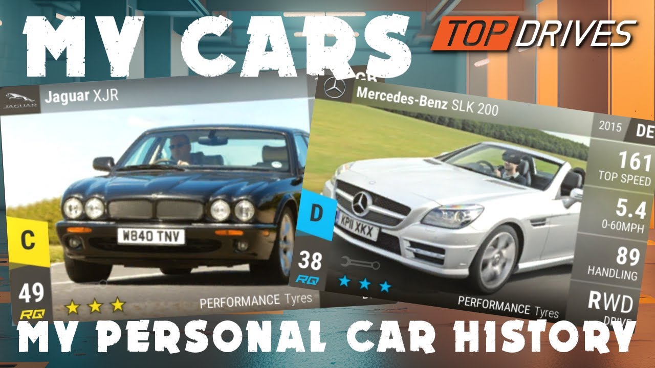 My personal cars in real life in Top Drives - YouTube