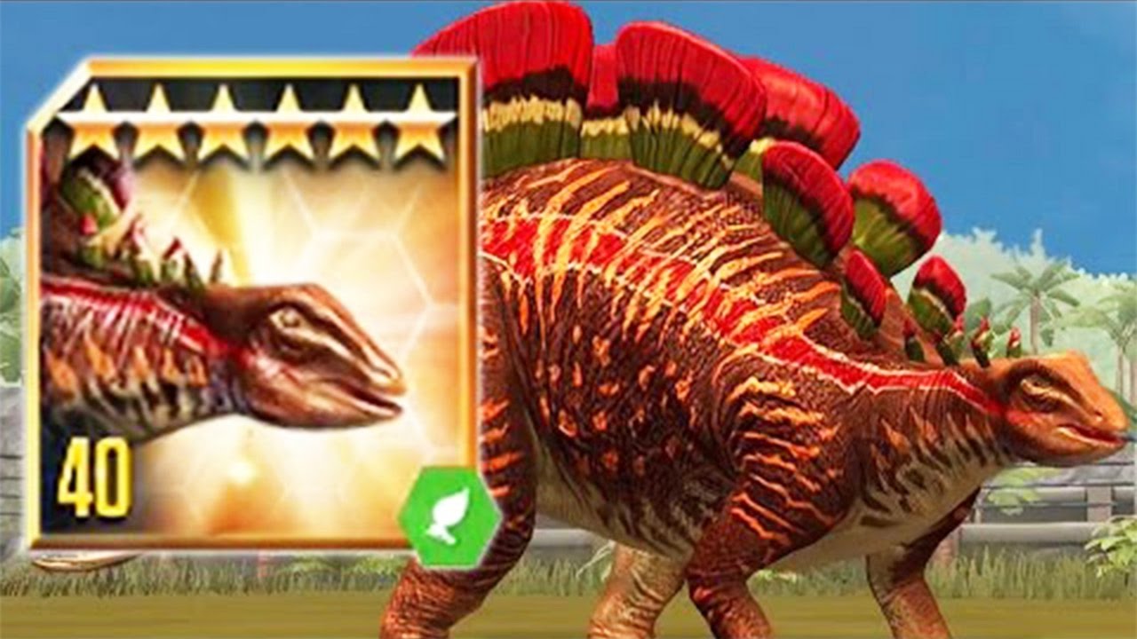 WUERHOSAURUS MAX LEVEL 40 - Jurassic World The Game - YouTube