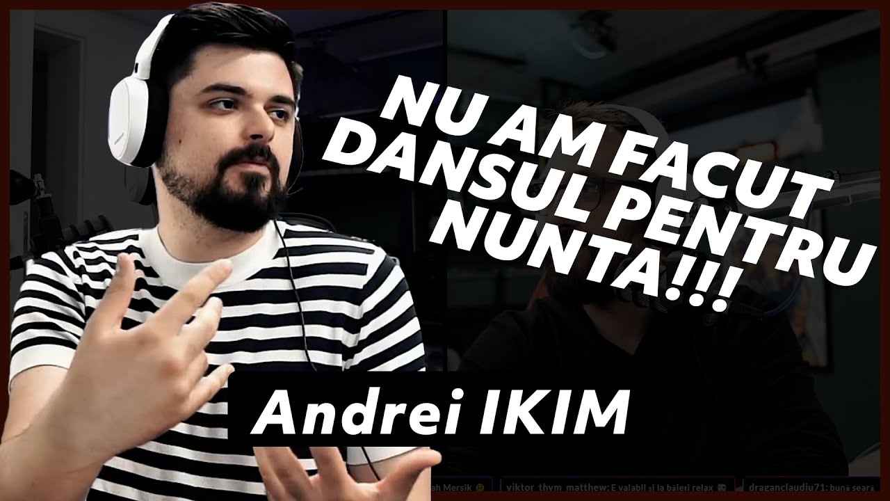 "Mireasa a plecat la baie plangand" | PODCAST cu Andrei Ikim | Coregraf ...