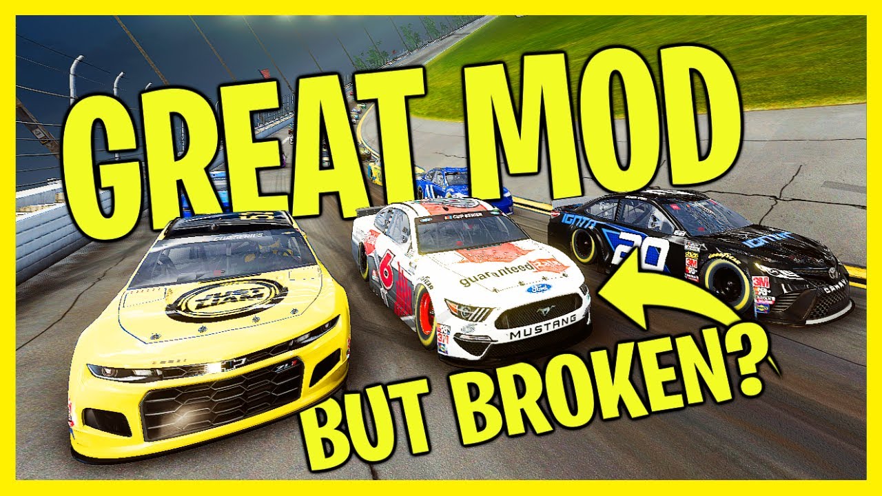 I Broke NASCAR HEAT 5 With This Mod - YouTube