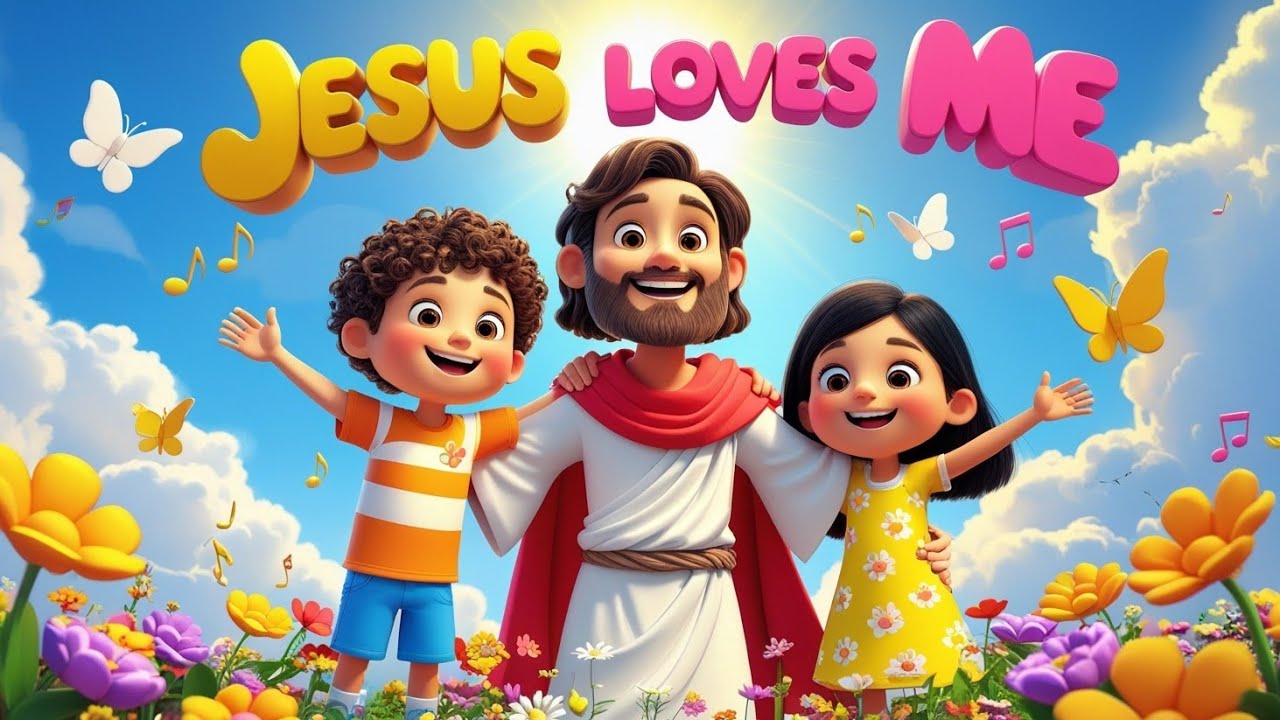 I love Jesus And Jesus Loves Me| Fun Kids Worship Song| Bible Bop Pals ...