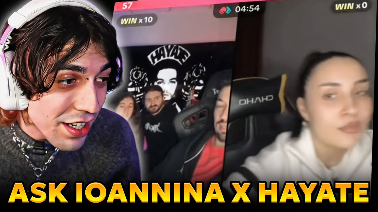 ΟΙ ASK IOANNINA ΕΚΑΝΑΝ LIVE ΣΤΟ TIKTOK ΜΕ HAYATE ! - YouTube