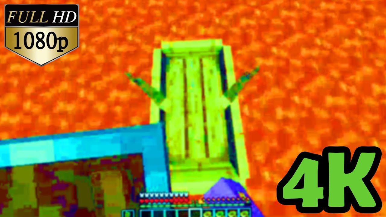 The Best Minecraft Lava Hopping In The World!! (WORLD RECORD) (HD) (4K ...