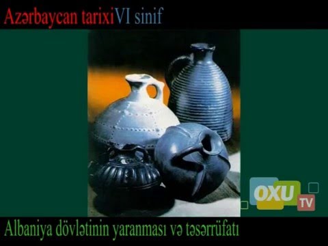 6 - cı sinif Azərbaycan tarixi - Albaniyanın yaranması