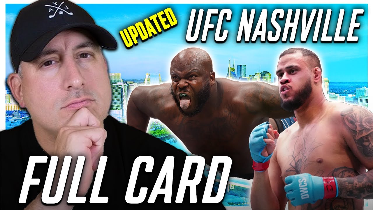 UFC Nashville: Lewis vs. Teixeira FULL CARD Predictions and Bets - YouTube
