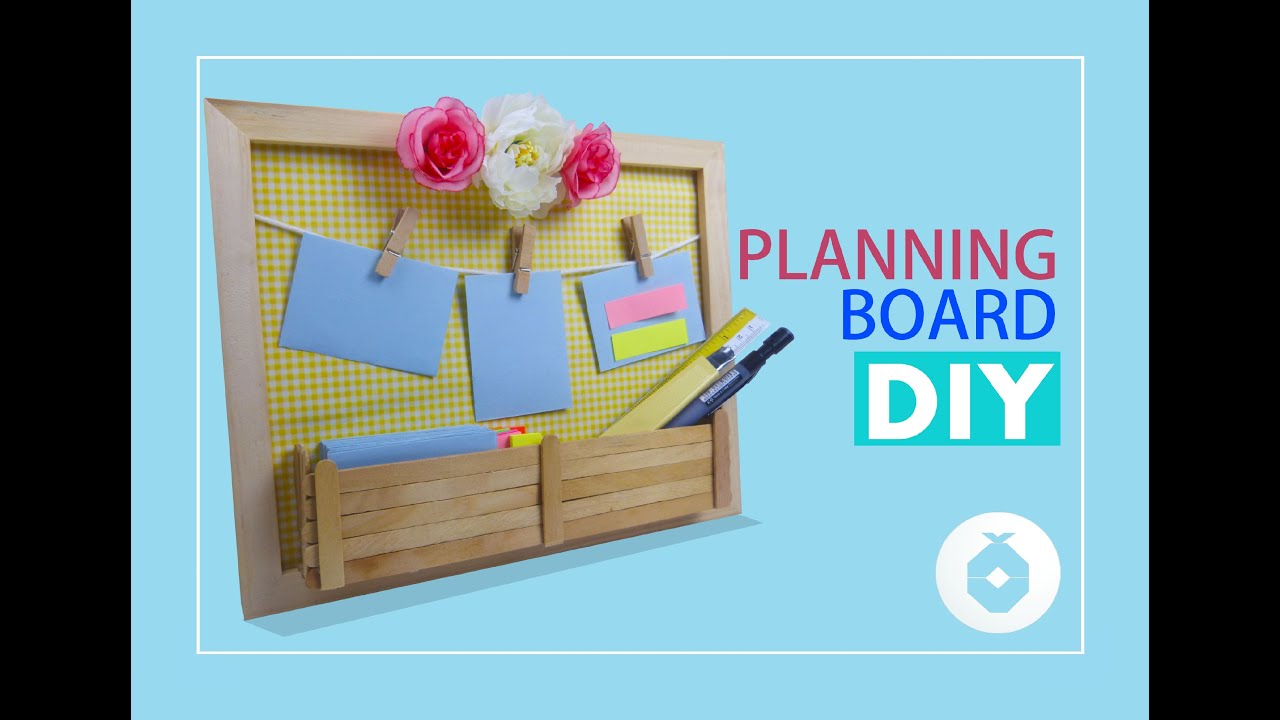 Planning Board DIY I Pineapple DIY - YouTube