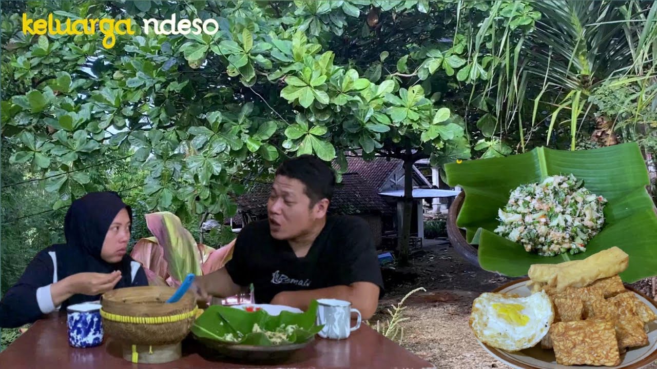 sederhana tapi nikmat,membuat terancam, tempe,tahu goreng,telur ceplok ...
