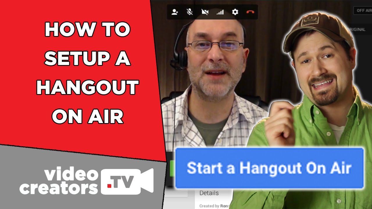 How To Setup a Hangout On Air - YouTube