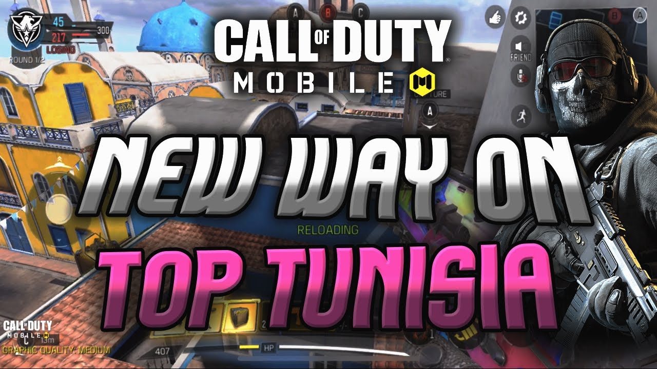 Call of Duty Mobile: NEW Easy Way Ontop Map Tunisia Glitch (CODM S8 ...