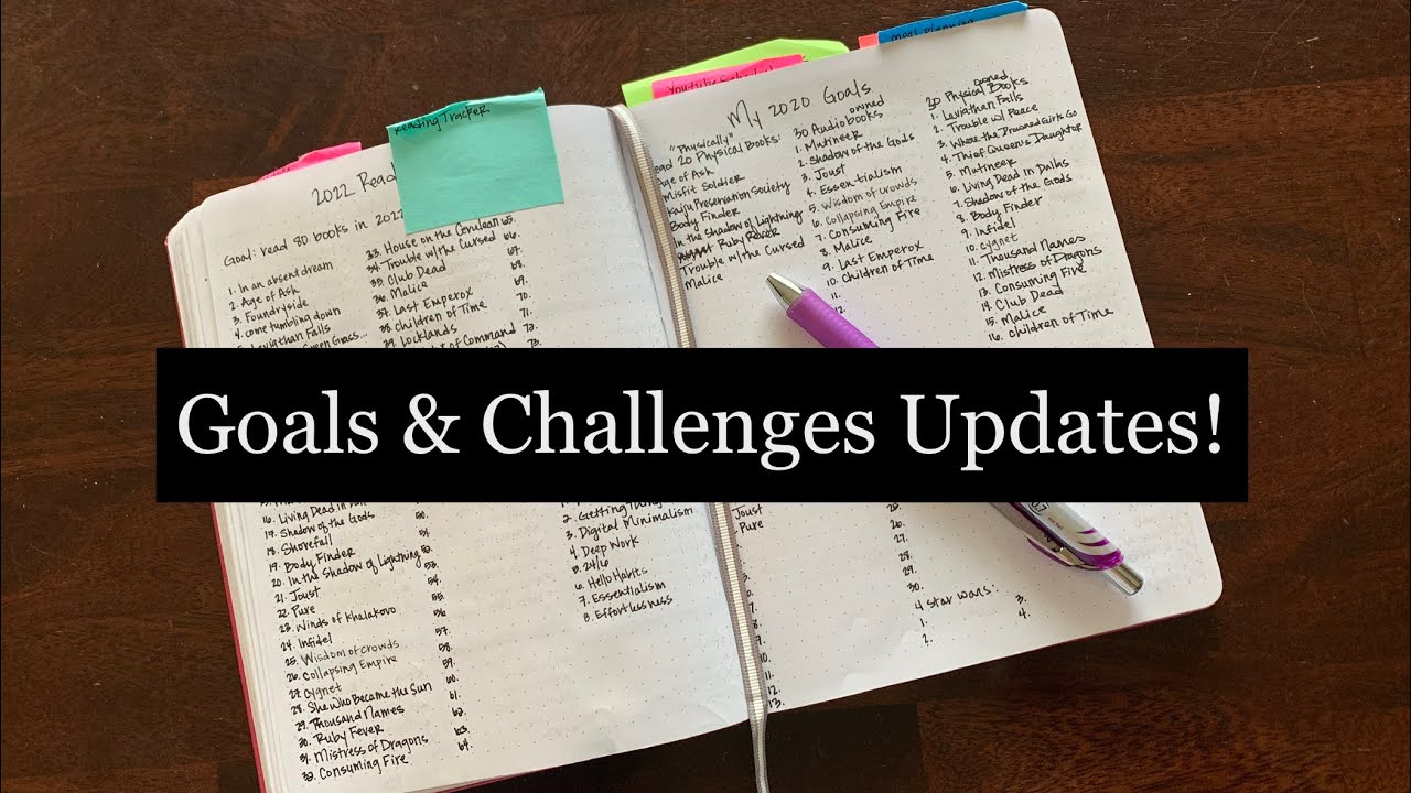 Reading Rambles | 2022 Mid-Year Goals & Challenges Update! - YouTube