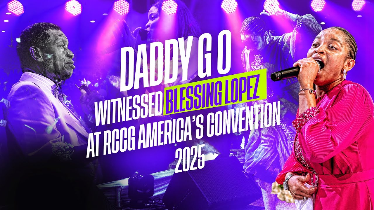 Daddy G O witnessed Lopez at RCCG America’s Convention 2025 | pst E A ...