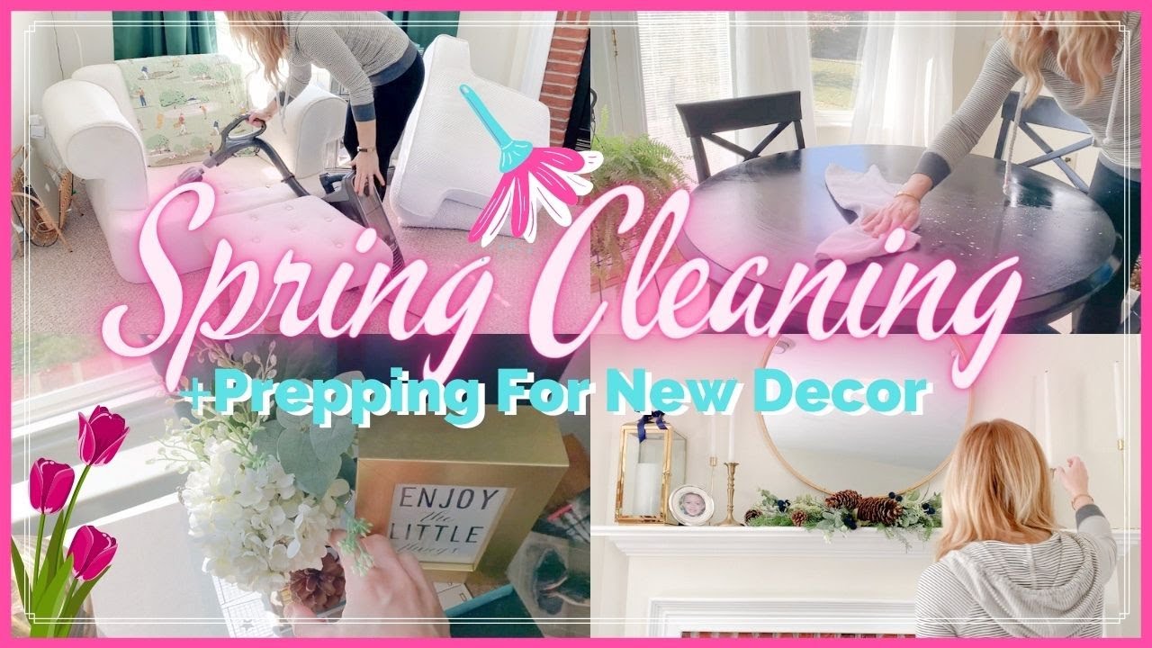 Spring Clean With Me | Spring Decor Prep | Deep Cleaning Motivation ...