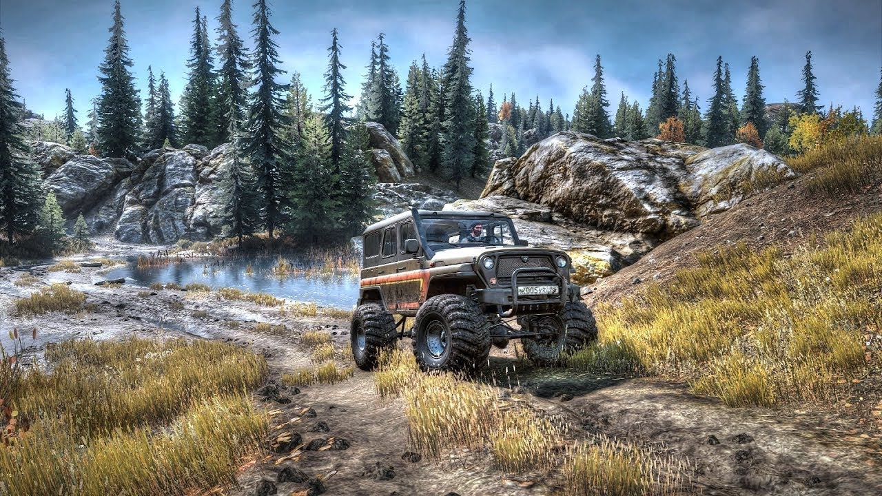 snow runner 2022 + руль ThrustMaster T248 обновления! - YouTube