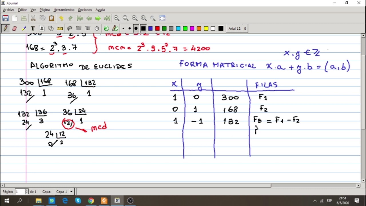 MCM - DCM - Algoritmo de Euclides - YouTube