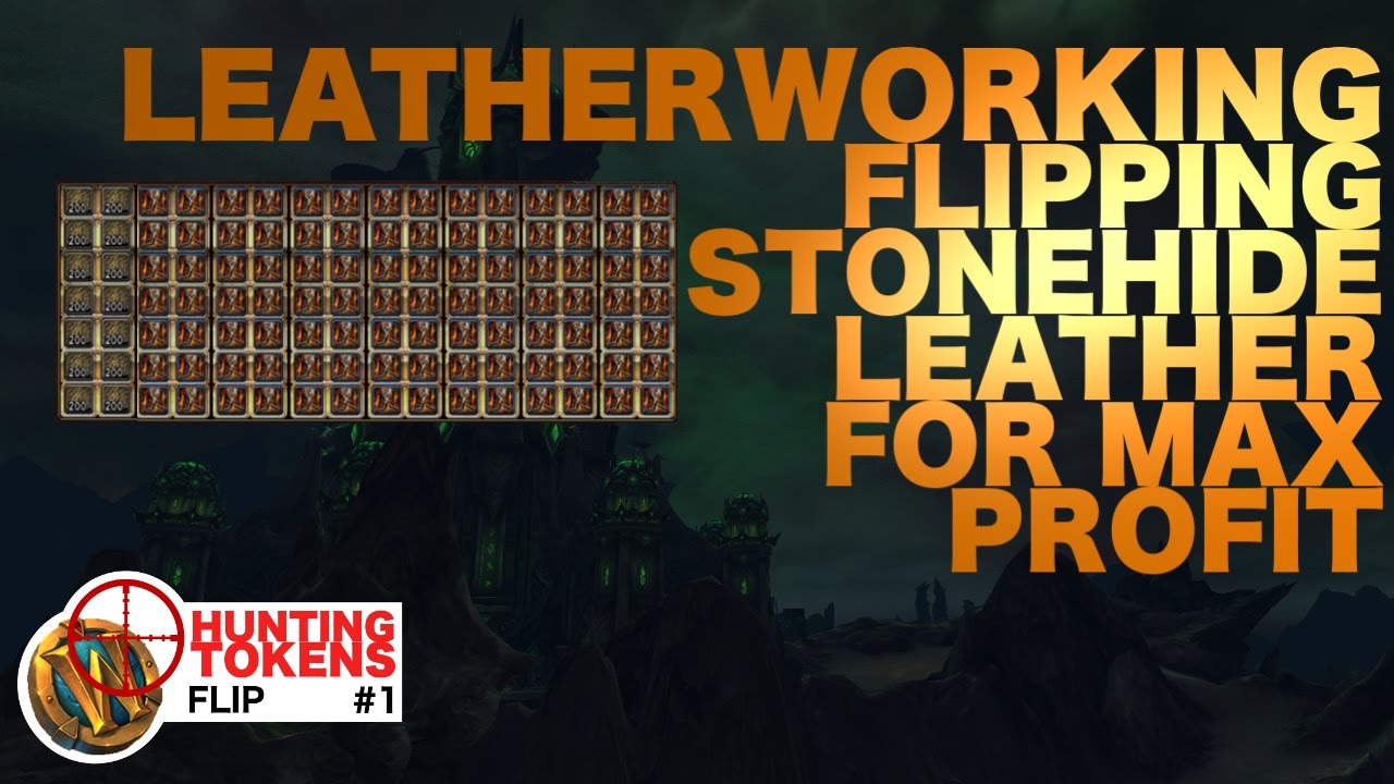 HTFlip 1 - Leatherworking - Stonehide Leather Flip - YouTube