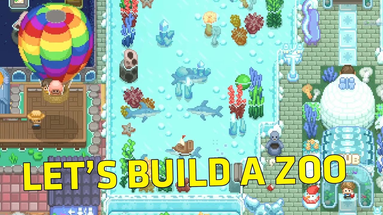 Game Quản Lý Tài Nguyên Pixel Đẹp Nhất | Let's Build A Zoo - YouTube