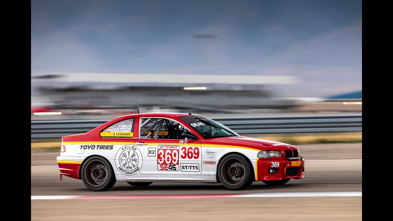 Spec E46 NASA UMC Oct 2021 Lightning race - YouTube
