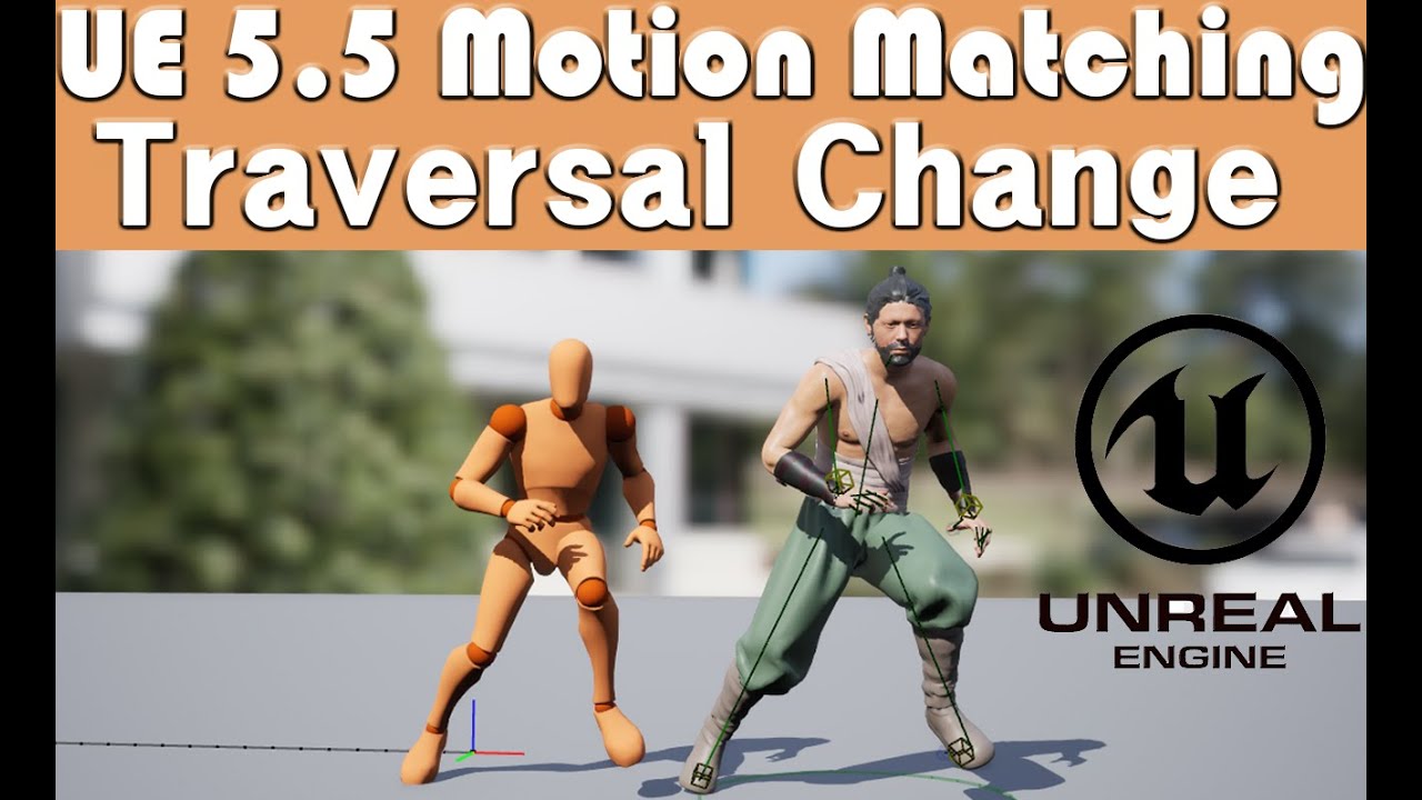 언리얼 5.5 모션 매칭 시스템 - Traversal 교체하기 - 4부 / UE5.5 Motion Matching System Traversal Change ...