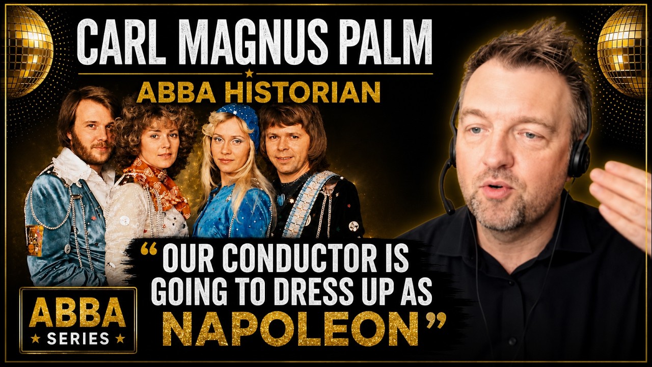 The story of how ABBA won EUROVISION 50 years ago; Carl Magnus Palm ...