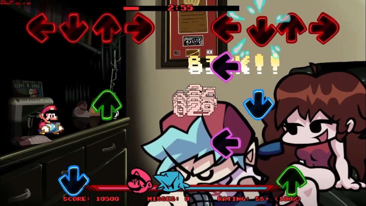 (FC) FNF Mario Madness V2 - Bad Day - YouTube