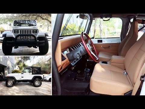 Die Restaurierung des Jeep Wrangler ist abgeschlossen | 1993 YJ