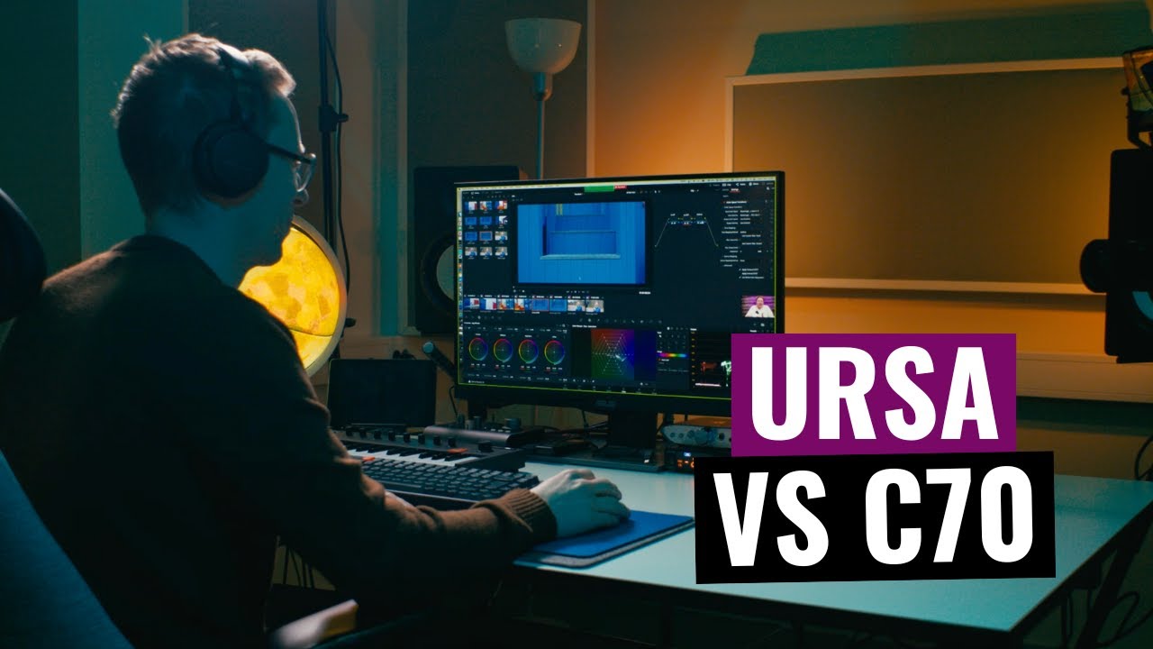 COLOR MATCHING URSA Broadcast and Canon C70 - YouTube