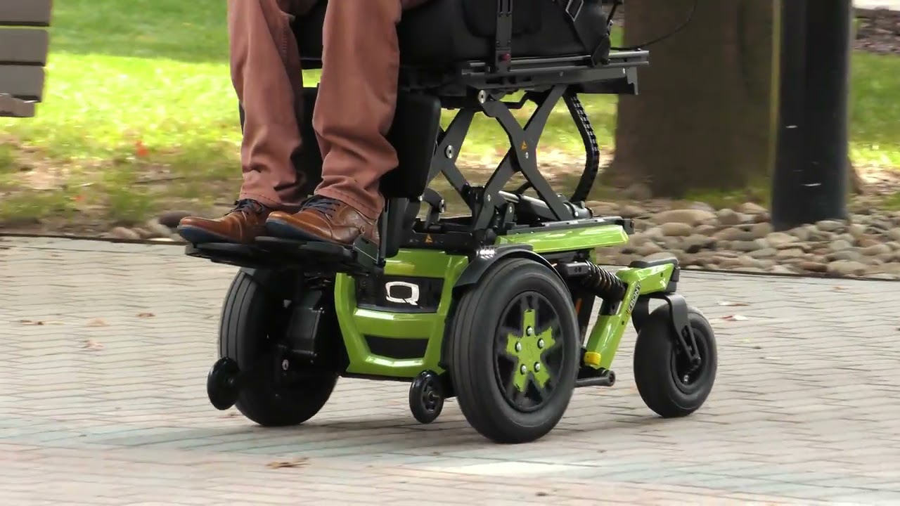 The 4Front™ Front Wheel Drive Power Chair - YouTube