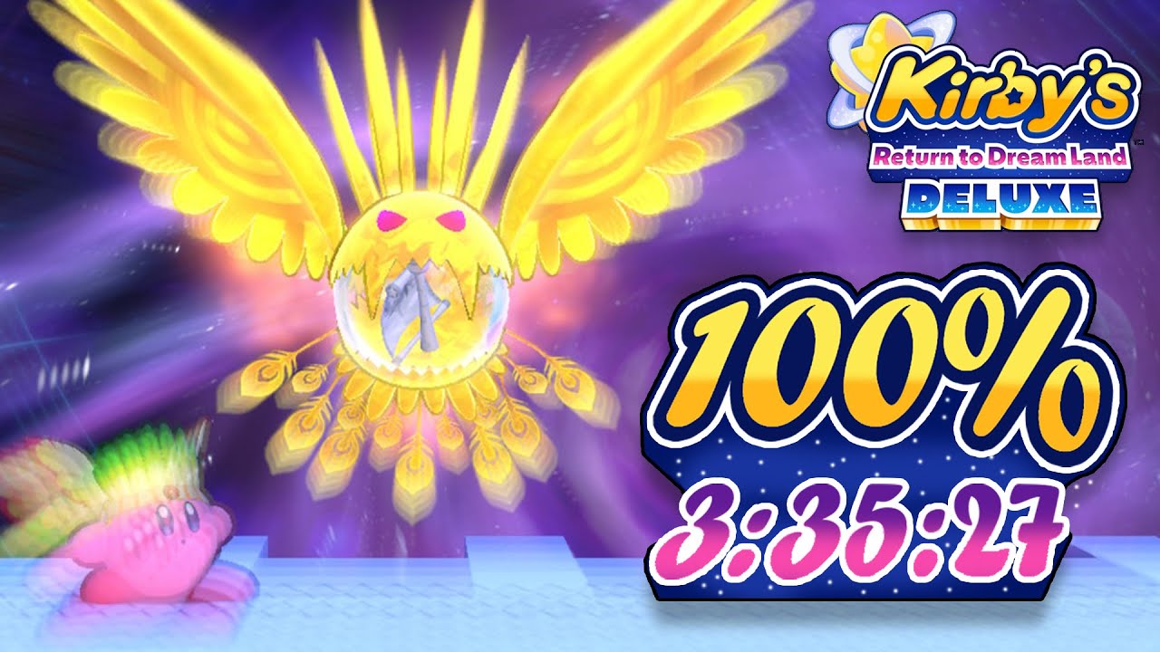 [PB] Kirby RTDL DX: 100% Story Mode in 3:35:27 - YouTube