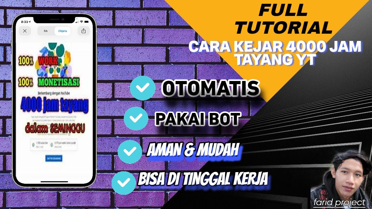 cara kejar jam tayang youtube terbaru mudah cepat aman september 2022 !! - YouTube