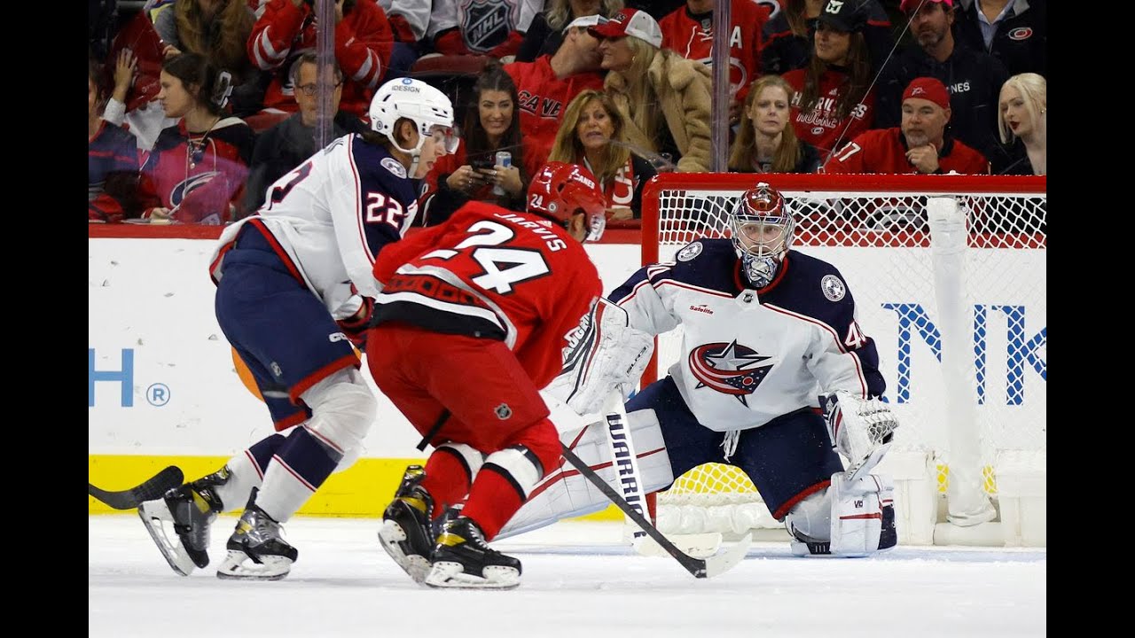 Reviewing Blue Jackets vs Hurricanes November 26th NHL Game - YouTube