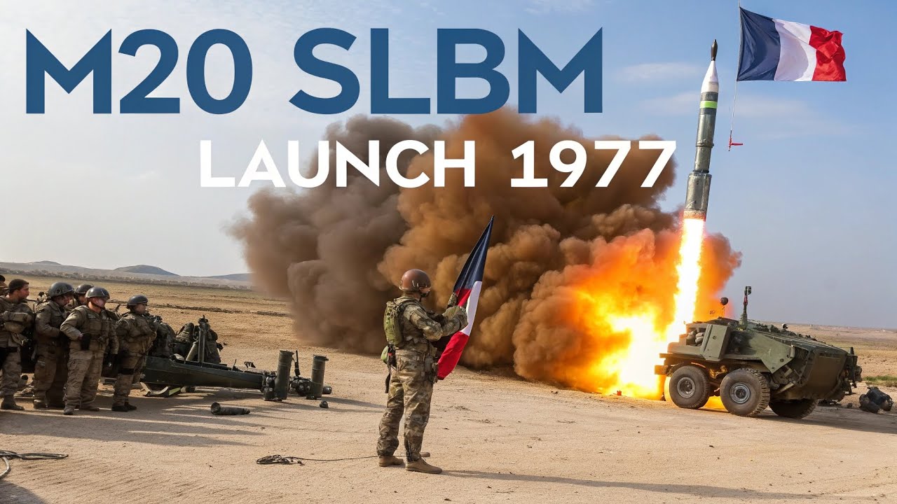 M20 SLBM – Missile balistique français lancé par sous-marin (1977-1991 ...