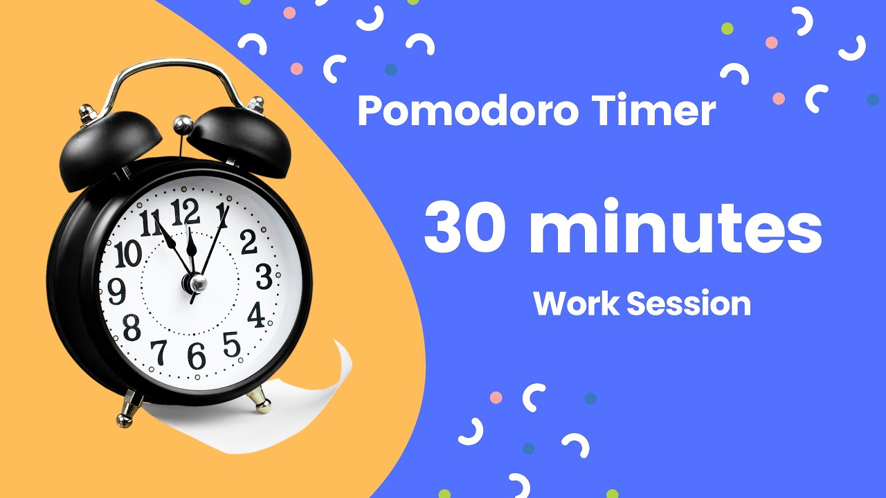Pomodoro Timer 30 min - Deep Focus -Study Timer - YouTube