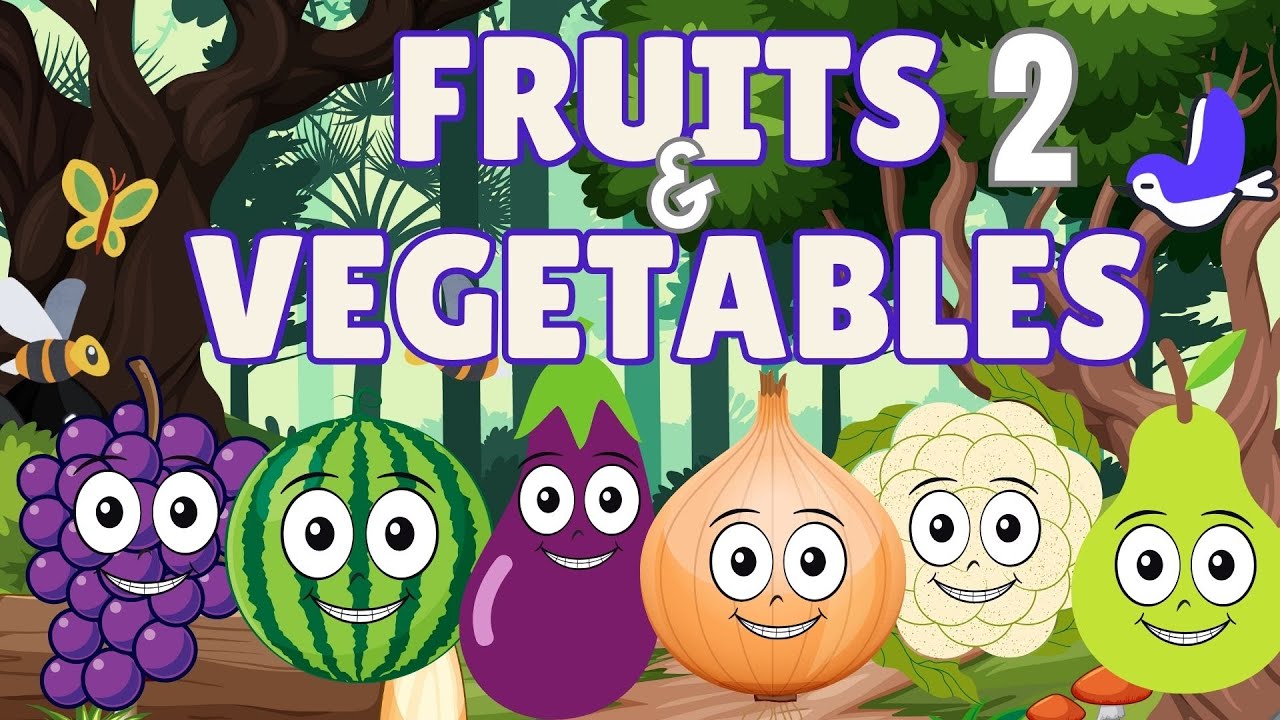 Adventurous Fun with Fruits and Vegetables 2 | KidZone Learning Channel ...