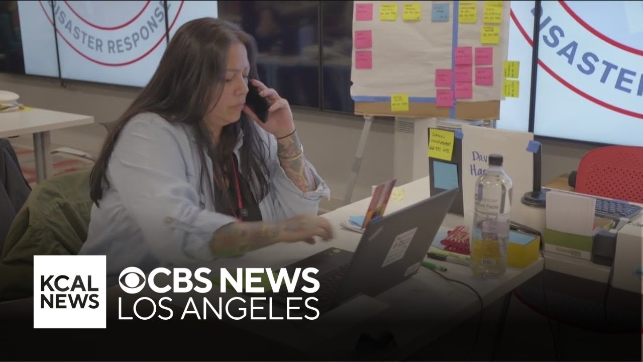 A behind the scenes look at the American Red Cross' wildfire relief ...