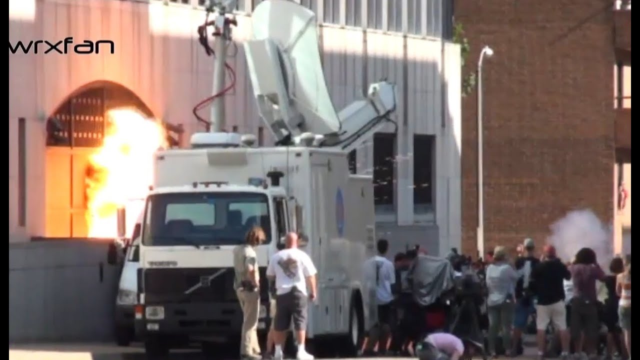 Blackgate EXPLOSION! (Filming The Dark Knight Rises) - YouTube